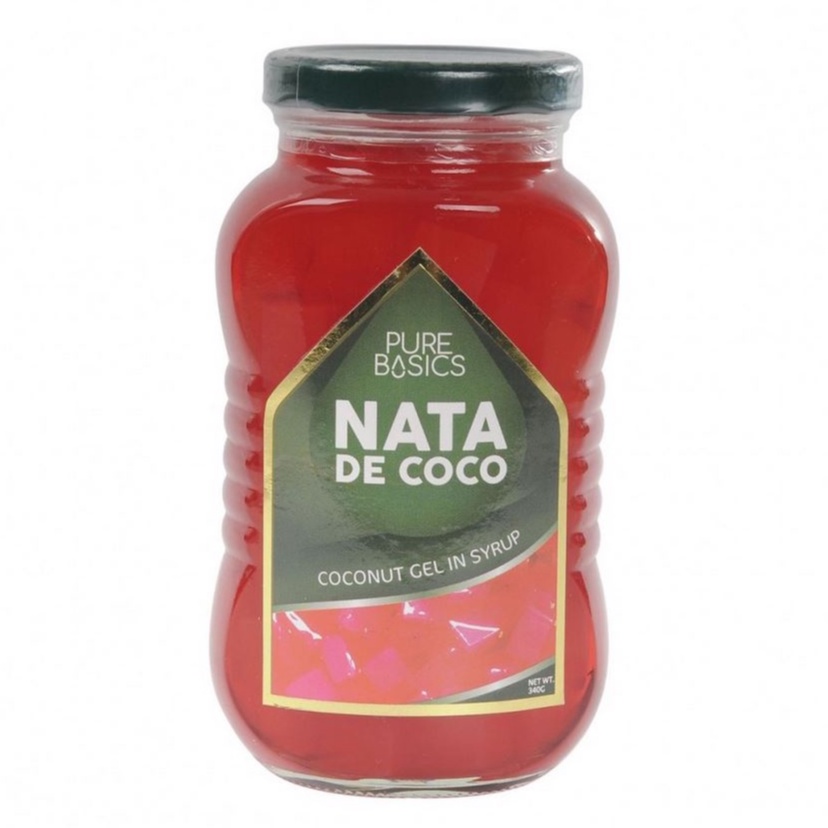 Pure Basics Nata De Coco Red 340g | Shopee Philippines
