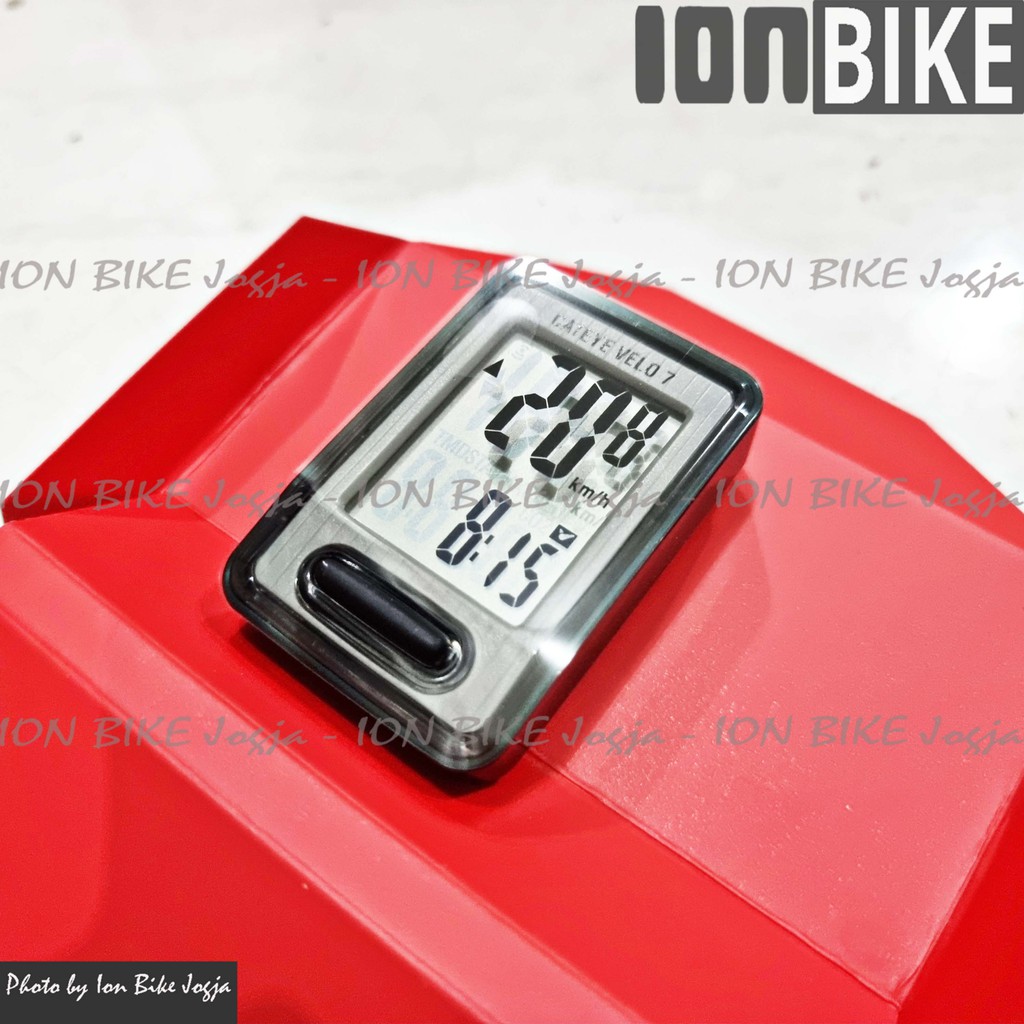 Cateye Velo 7 Wired Bicycle Speedometer complete function ...