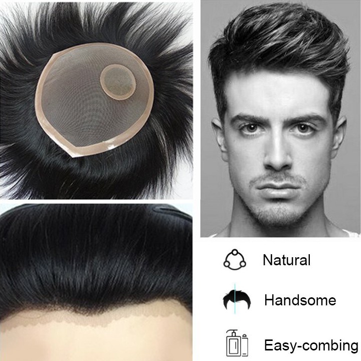 Western Style Mens Wigs Fashionable Mens High Temperature Silk Wig Headgear Shopee Philippines