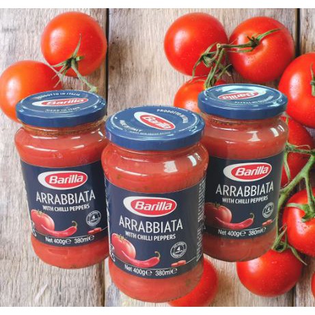 Barilla Arrabbiata Pasta Sauce 400g (3 Jars) | Shopee Philippines