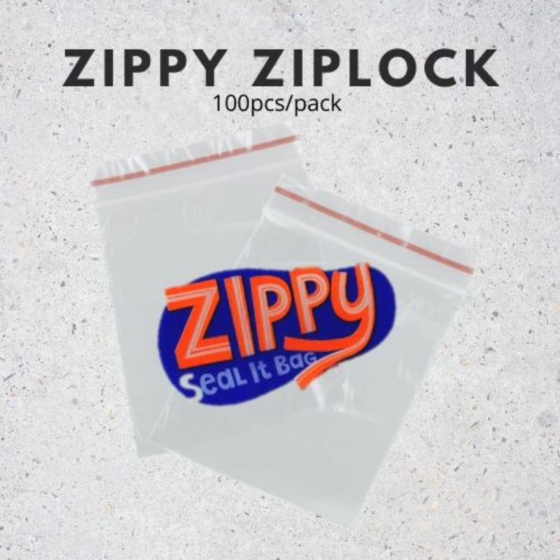 Zippy Ziplock Bag Resealable Size #7-12 100Pcs | Shopee Philippines