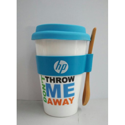 Eco Mug With Spoon by HP | Shopee Philippines