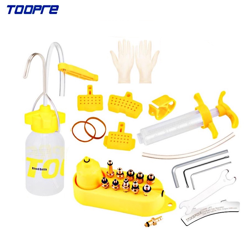 TOOPRE Bicycle Hydraulic Disc Brake Oil Bleed Kit for Shimano Magura ...