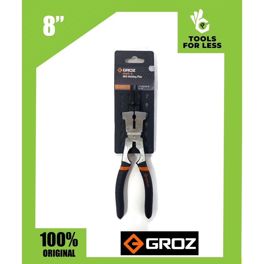 Groz Mig Welding Pliers 8" | Shopee Philippines