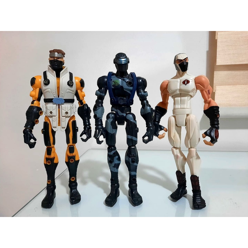 LOT Vintage GI Joe GIJoe Sigma Six 6 Snake Eyes Storm Shadow Ninja ...