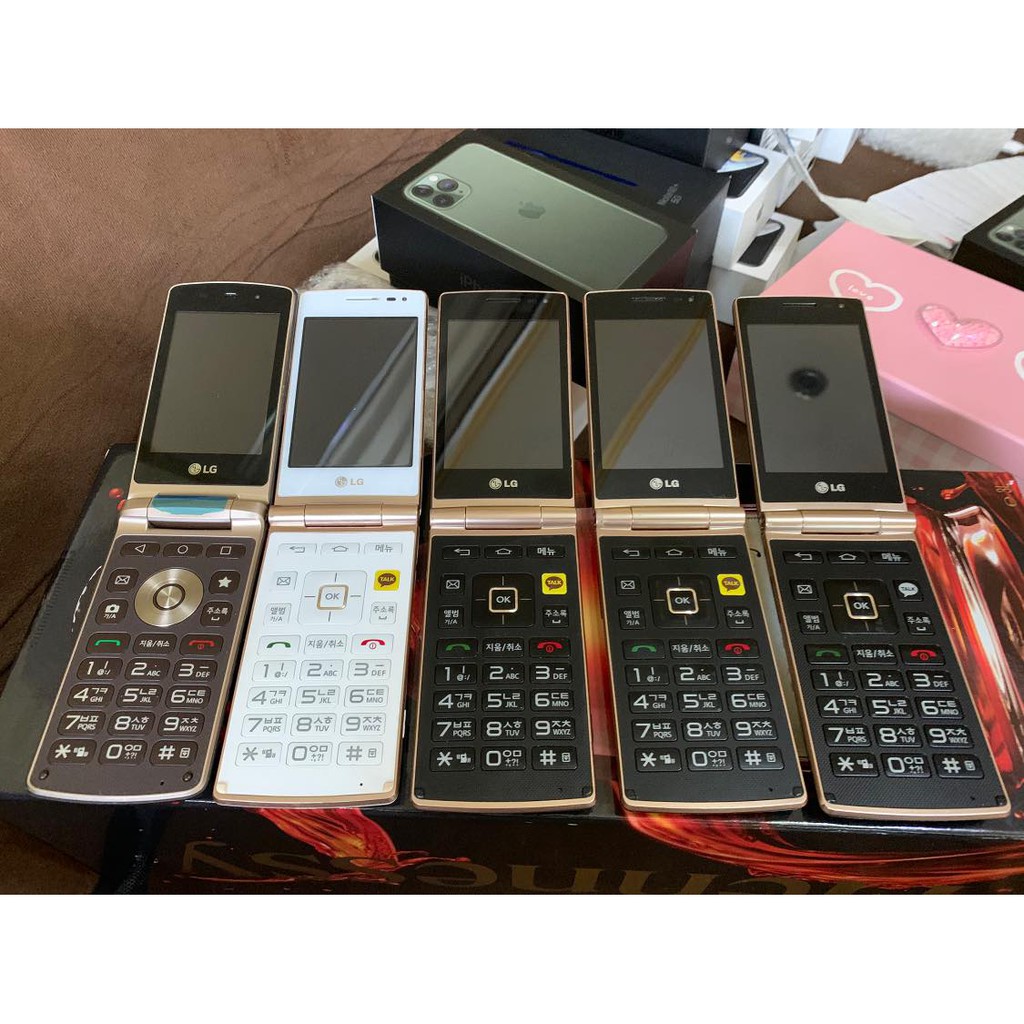 LG Folder Flip Phone Wine Smart 3G Touch Screen cod | Shopee Philippines