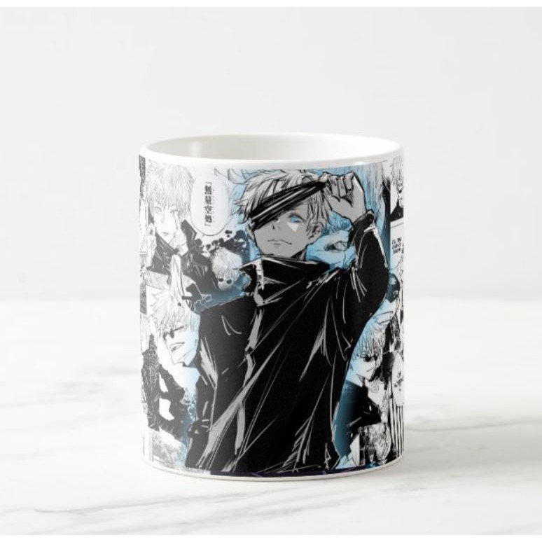Jujutsu Kaisen - Satoru Gojo Magic Mug w/ FREE STICKERS | Shopee ...