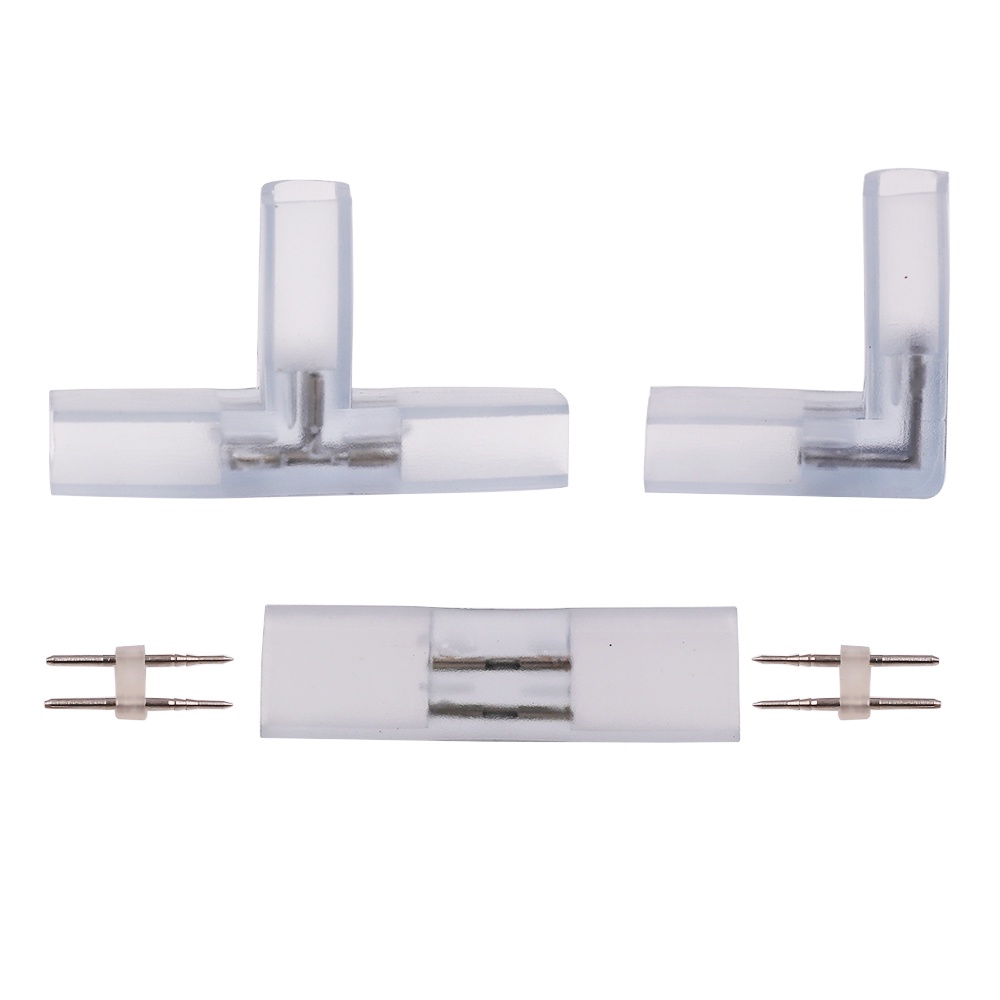 2 pin I L T Shape Corner Connector for 8x16MM Single Color Neon Middle ...