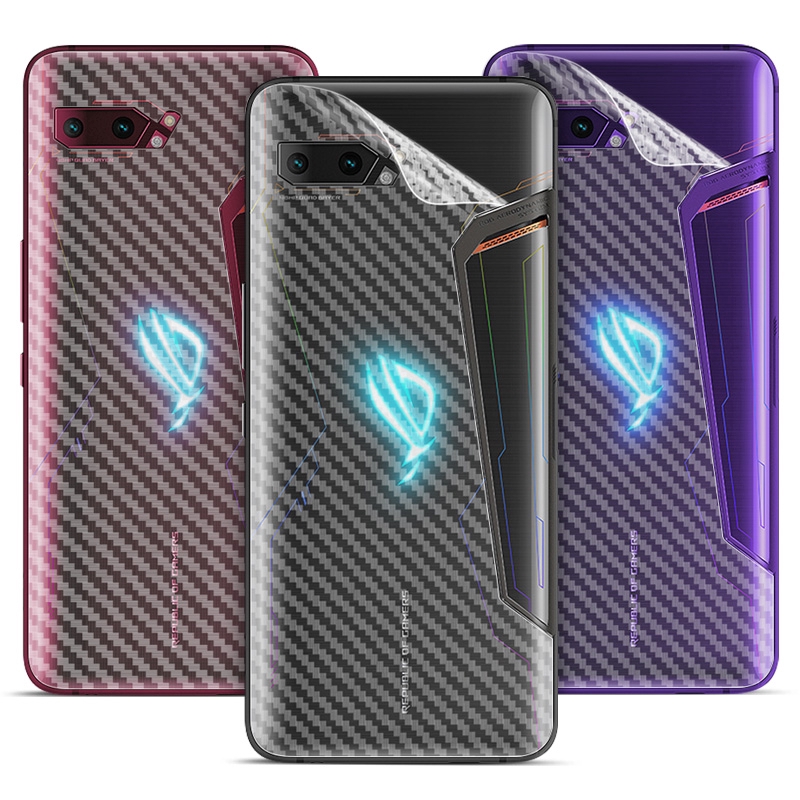 Asus Rog Phone 2 Carbon Fiber Protective Sticker Asus Rog Phone2 Clear ...