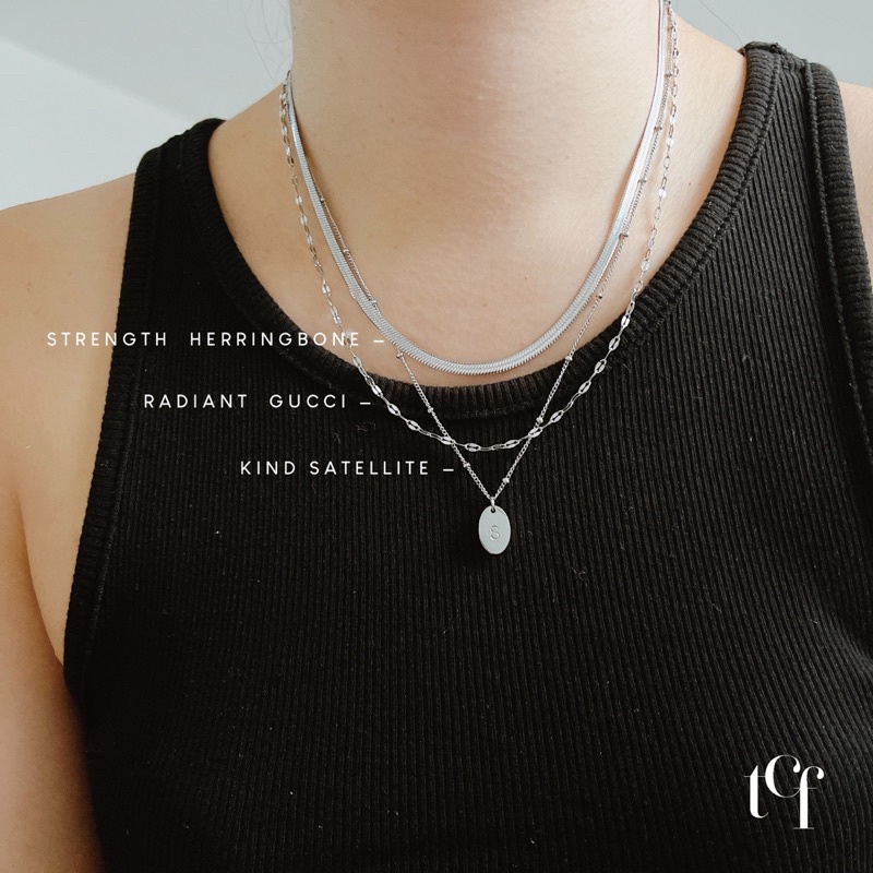 Strength Herringbone Chain (Necklace Choker) - by TCF (The Clea Files ...