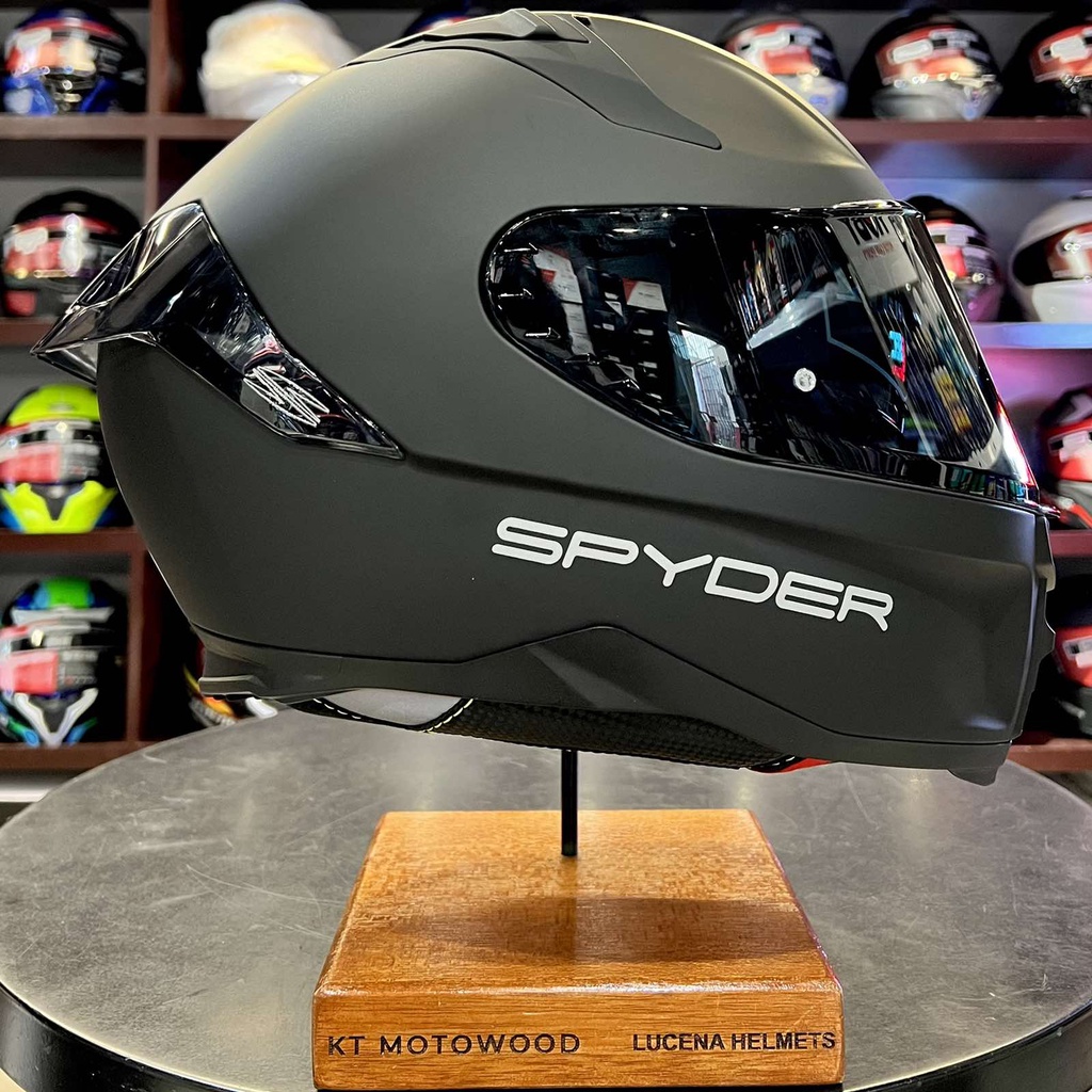Spyder Fury Full Face Dual Visor Helmet | Shopee Philippines