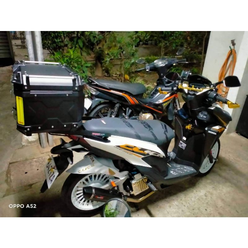 Topbox Bracket for Honda Beat Fi, Click, Honda Scooters Solid Monorack ...