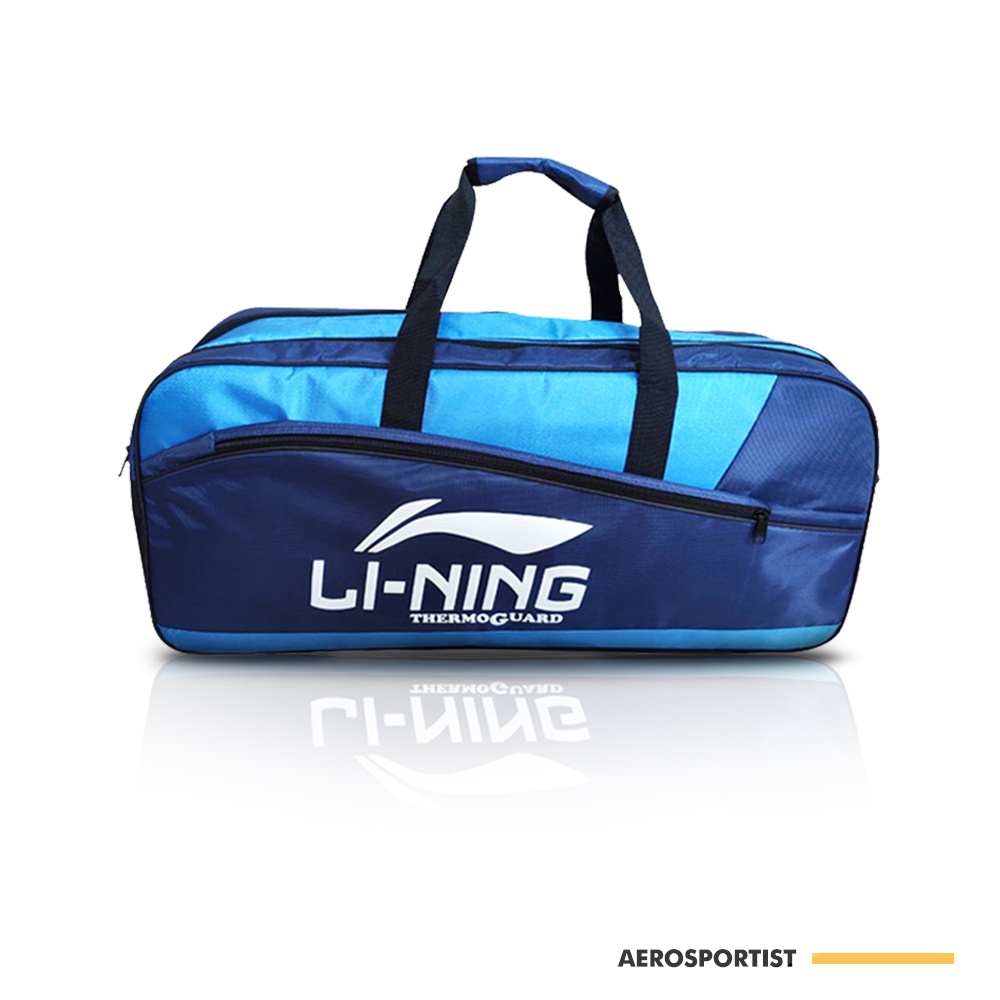 Badminton LINING Racket Bag / Tennis / BULUTANGKIS (Box MODEL) | Shopee ...