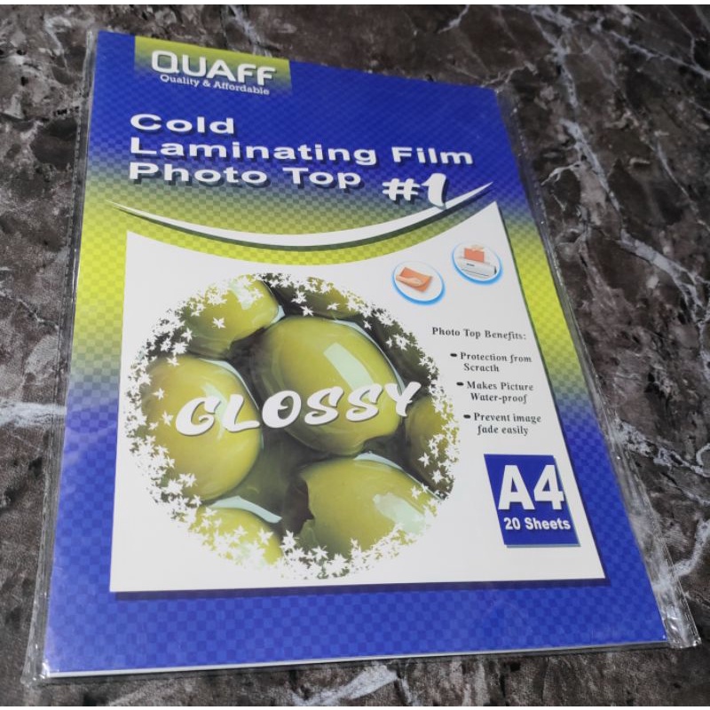 ViNYL STiCKER and PHOTO TOP FOR SiNTRA BOARD A4 size(20sheets per pack ...