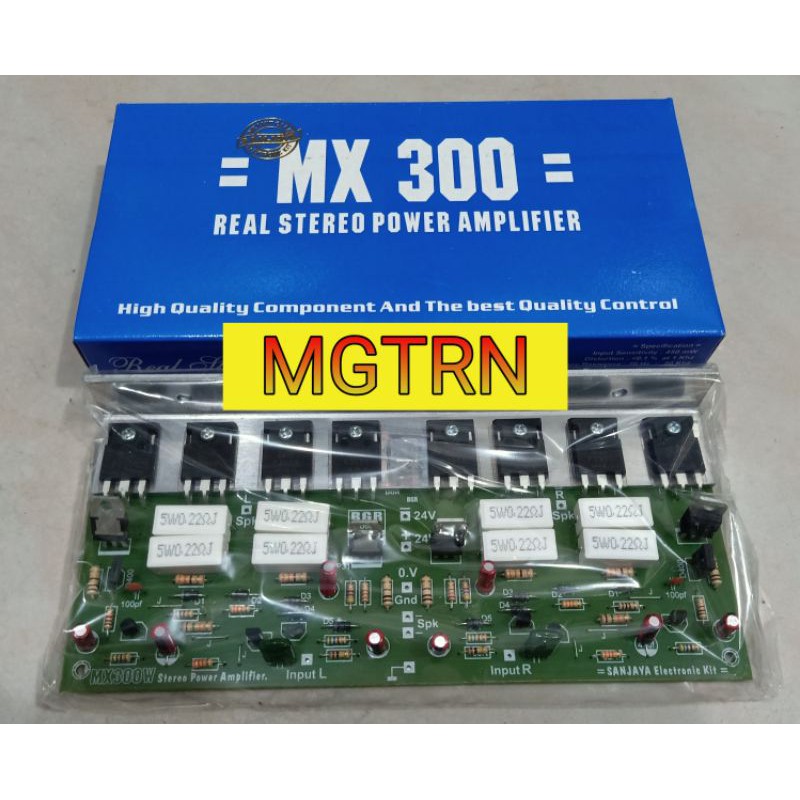 300watt MX-300/MX300 Bell Stereo Power Amplifier Kit | Shopee Philippines