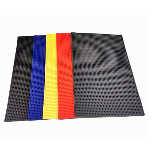 Bar Rubber Mat PVC Pad Coaster Barber Insulation Cup Beer Drink Rail ...