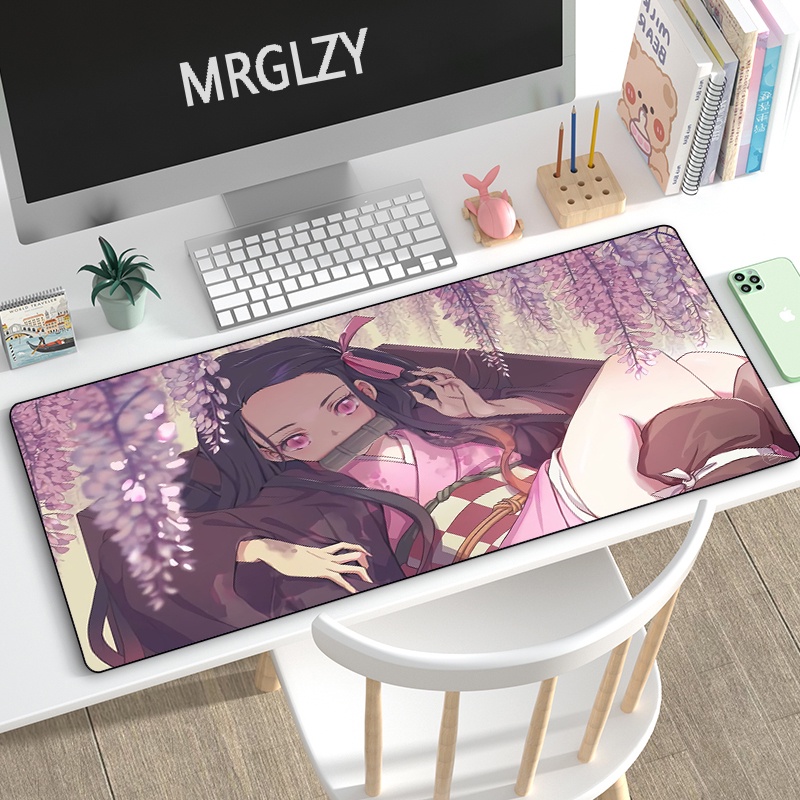 Kamado Nezuko Hot Anime Mouse Pad Demon Slayer Large Carpet DeskMat ...