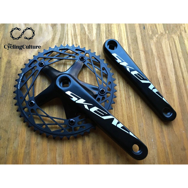 SKEACE FIXEDGEAR CRANKSET, SQUARE TAPERED | Shopee Philippines