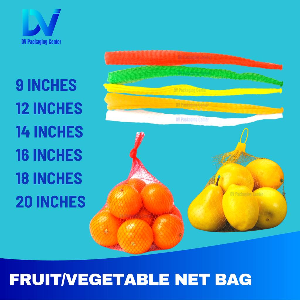 Fruit/Vegetable Net Bag (1 Pack x 100pcs) | Shopee Philippines