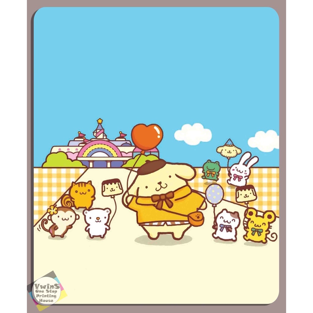 Sanrio Character Pompompurin Design Mousepad ! Pompompurin Mouse pad ...