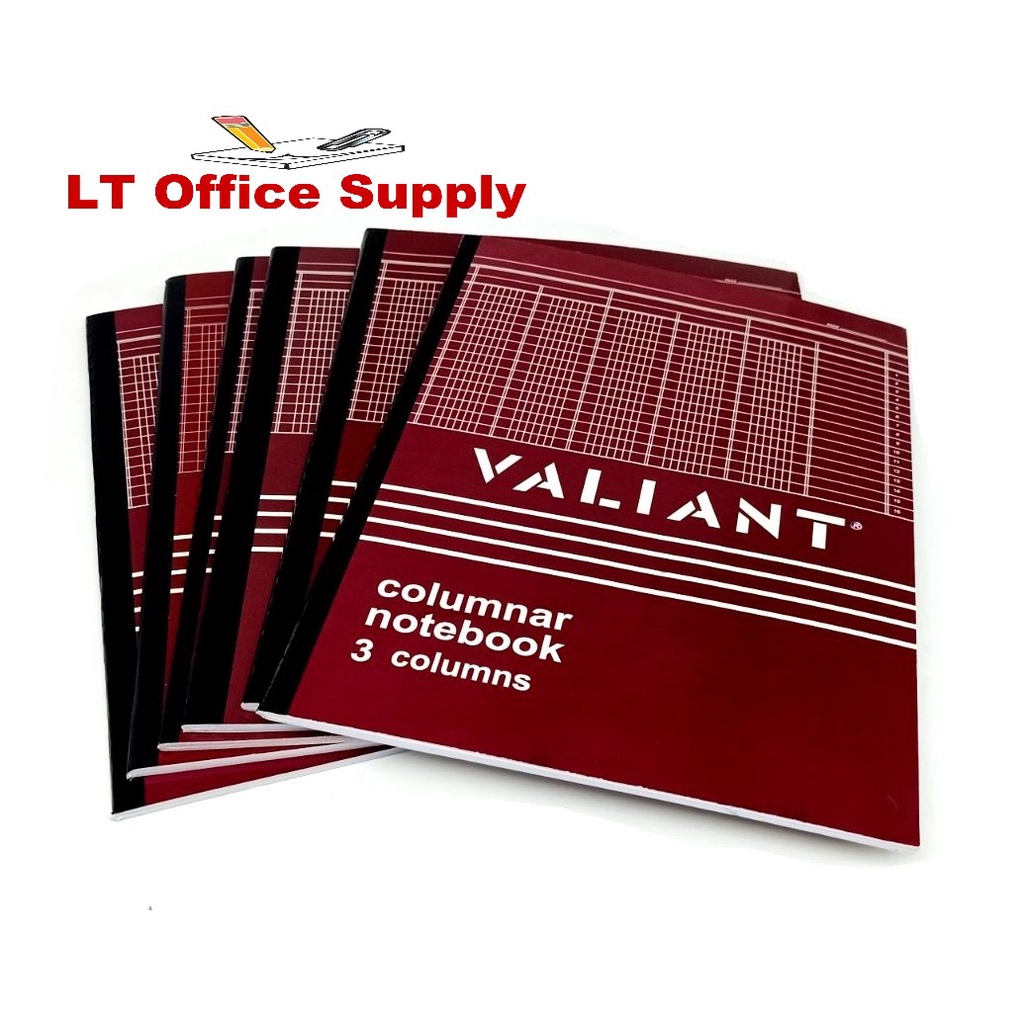Valiant Columnar Notebook Record Book Journal Ledger Cash Notebook ...