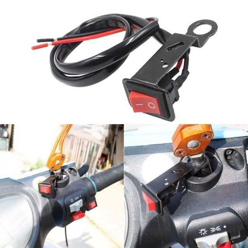COD Motorcycle ATV Light Switch On/Off Button | Shopee Philippines