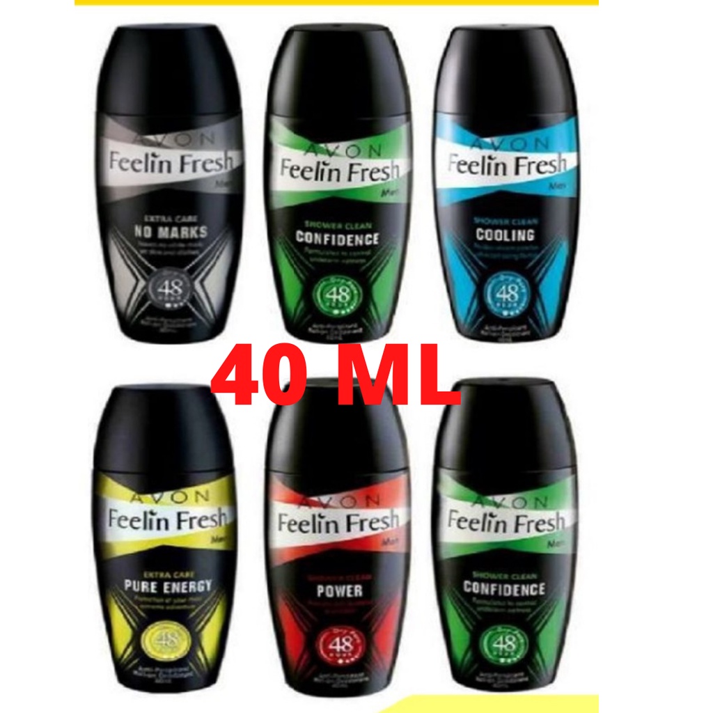 Avon Feelin Fresh Deodorant Men 40ml | Shopee Philippines
