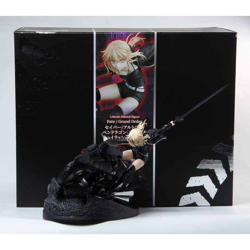 Anime×Fate/Grand Order - Saber[Alter]＆Cuirassier Noir Motorcycle Ver ...