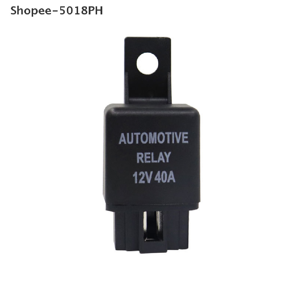 [SNOWPH] Automotive Relay 12V 4pin Car Relay With Black Red Copper ...
