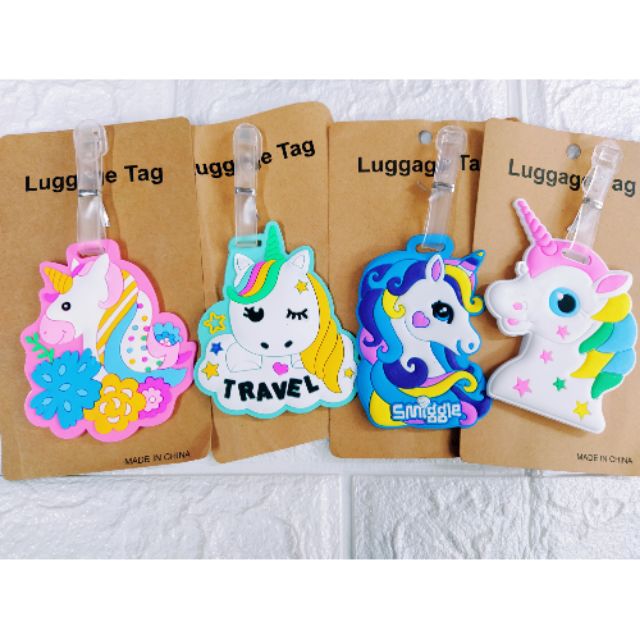 unicorn luggage tag bag tag | Shopee Philippines