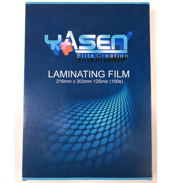 YASEN LAMINATING FILM A4 . SHORT.LONG size 125 MICRONS | Shopee Philippines