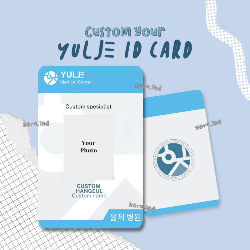 Custom Yulje ID Card | Hospital Playlist ID Card | Shopee Philippines