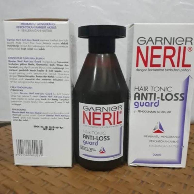 200ml ANTI LOSS GUARD NERIL HAIR TONIC Garnier | Shopee Philippines