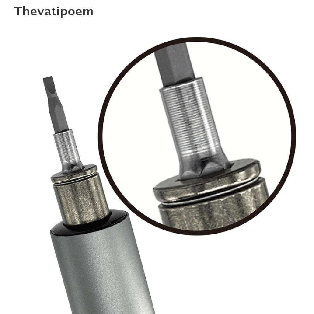[Thevatipoem] Electric Screwdriver Hex 1/4" 6.35mm Hex Shank To 4mm ...
