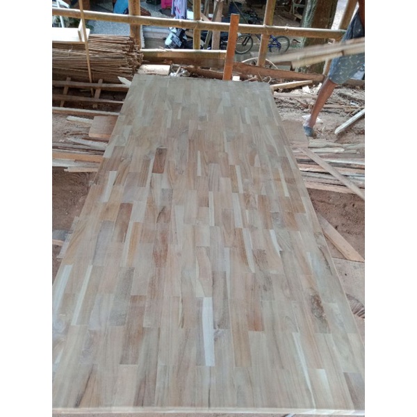 HIASAN DINDING Teak Lamination Furniture for Floor Tables A12 Table Top ...