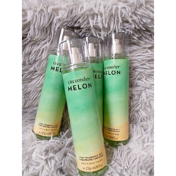 AUTHENTIC Bath & Body Works Cucumber Melon Body Mist | Shopee Philippines