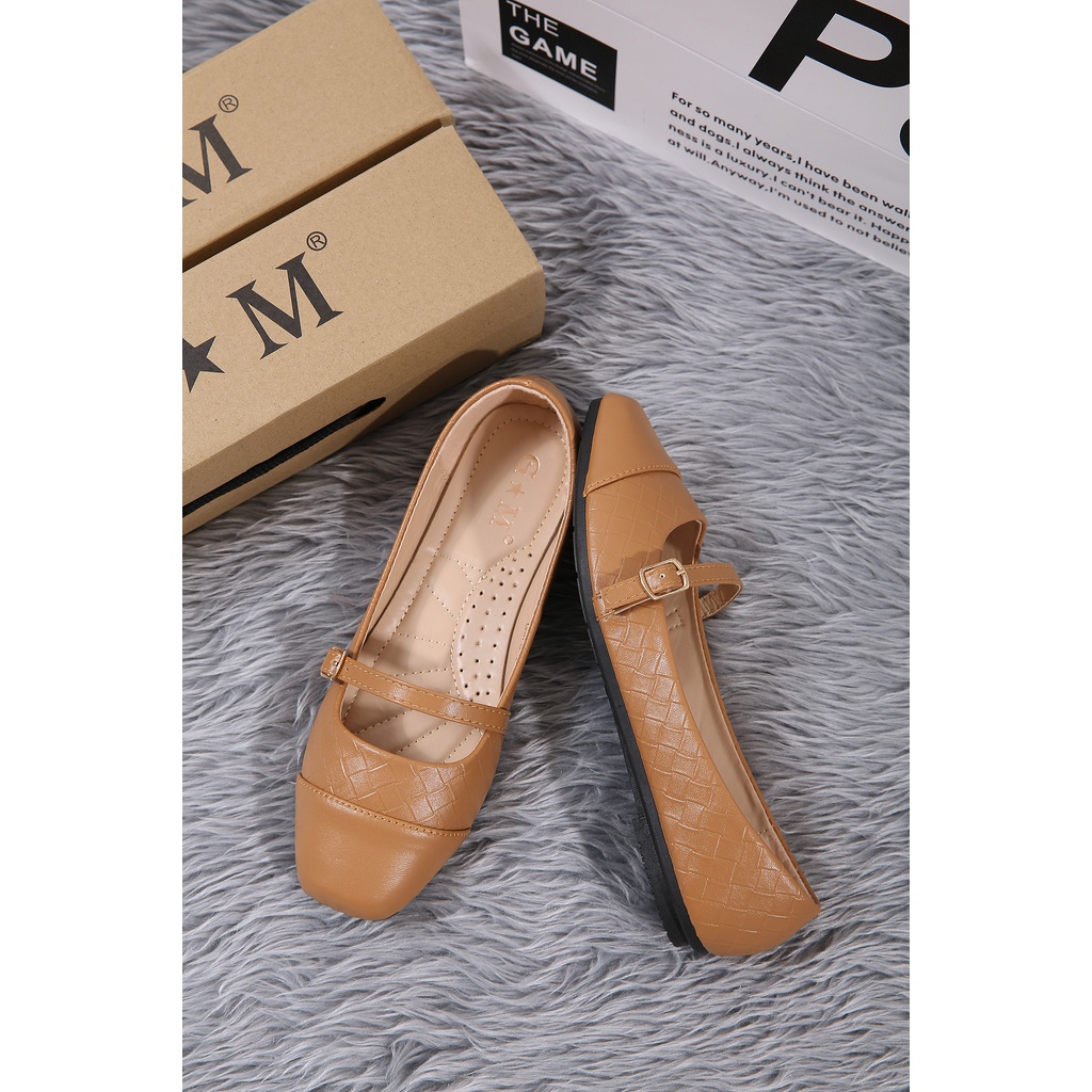 【AhSin】 Fashion Women Doll Shoes Office Flat Shoes Daily Loafer GM78-22 ...