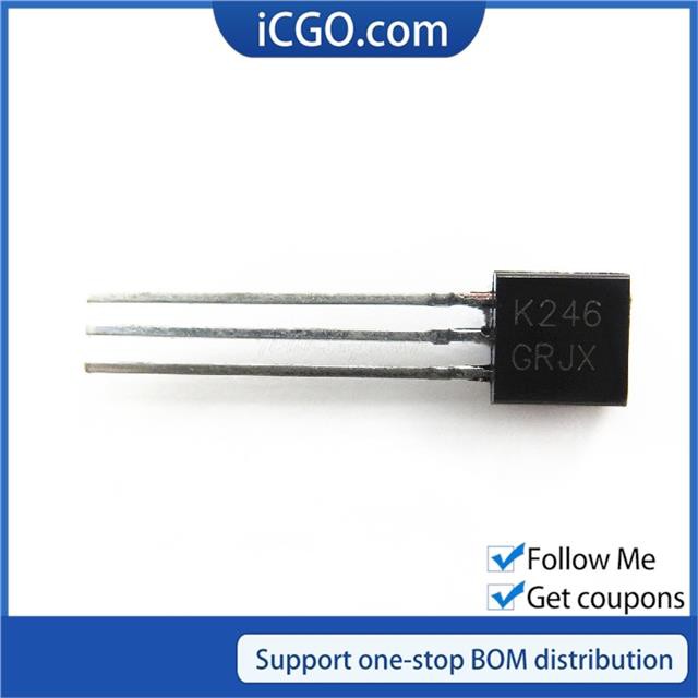 10pcs 2SK246-GR TO92 2SK246 K 246 TO-92 2SK246-Y Channel amplifier ...