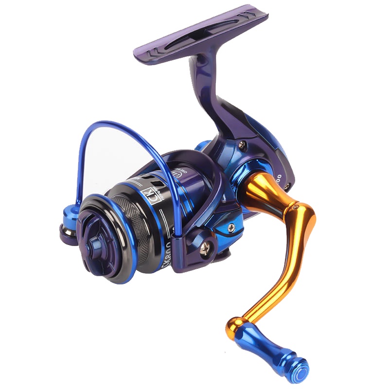 Mavllos Ultralight Spinning Fishing Reel 12+1BB 800 Series Max Drag 6kg Shallow Metal Spool ...