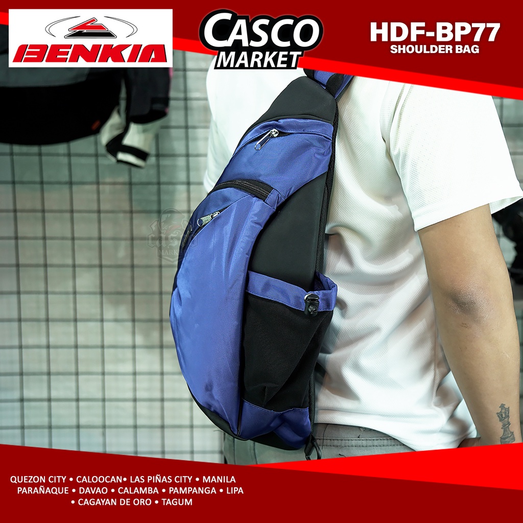 BENKIA HDF-BP77 INCLINED SHOULDER BAG - MOTORCYCLE RIDING BAG | Shopee Philippines