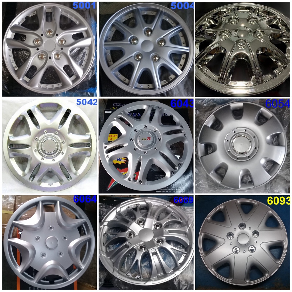 Set of Four (4) 13in Silver Hubcaps R13 Wheel Cover Hub Caps | Shopee ...