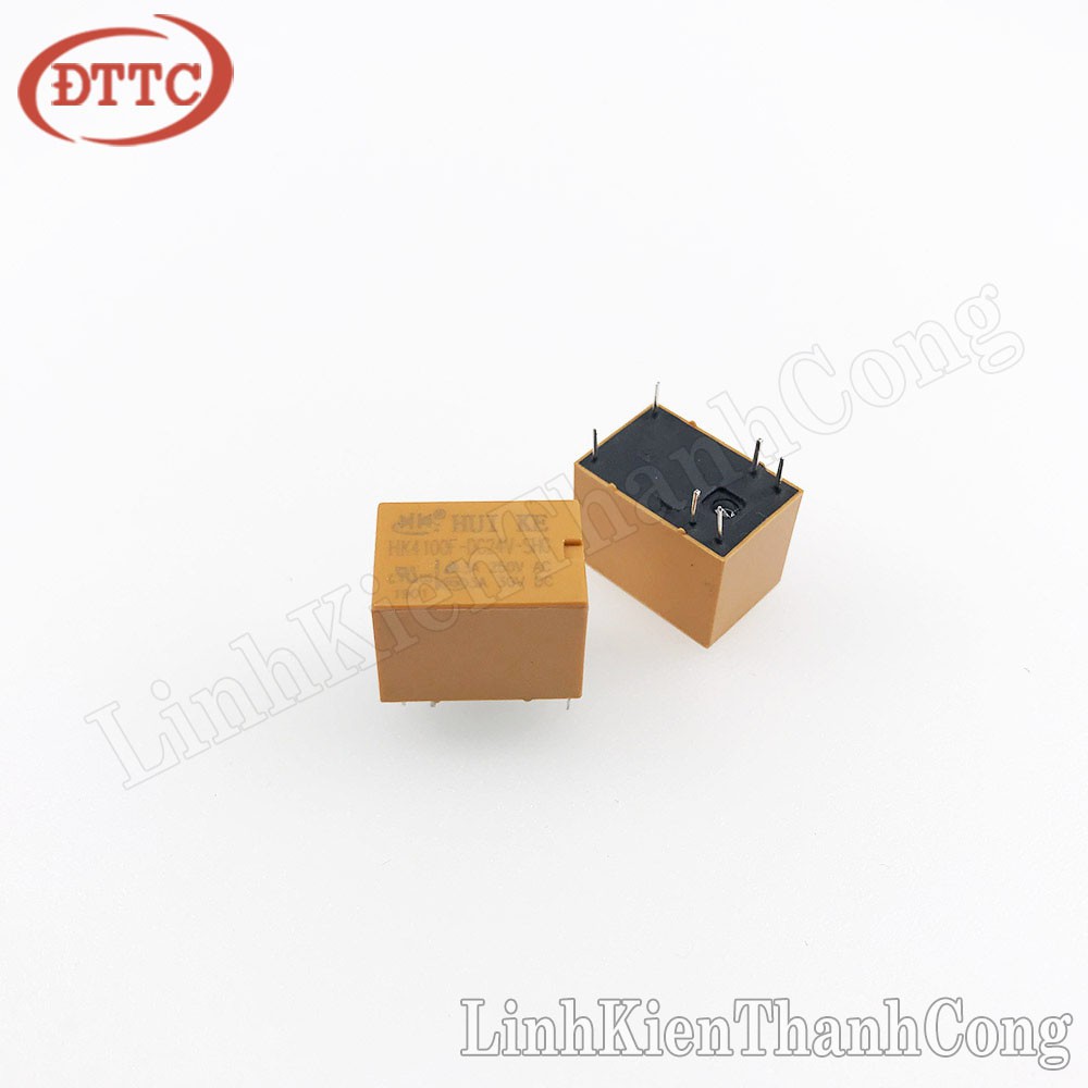 Set of 3 Relays 24V 3A 6 Pins HK4100F-DC24V-SHG | Shopee Philippines