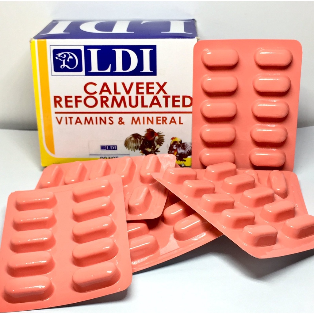 [SOUTH VET] 60 Capsule LDI Calveex Reformulated Vitamins and Minerals ...