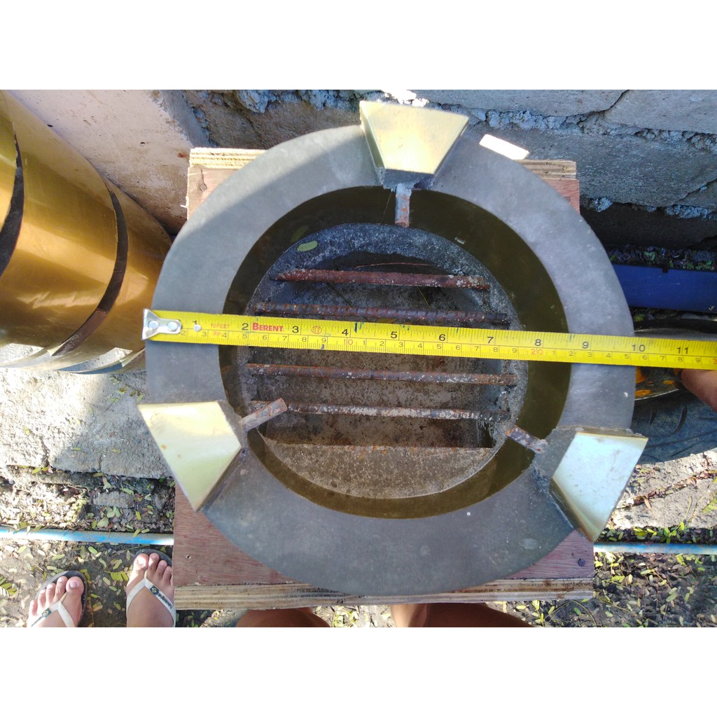 Kalan de Uling de Kahoy Wood and Charcoal Stove Large Size 10 x 7 x 10 ...