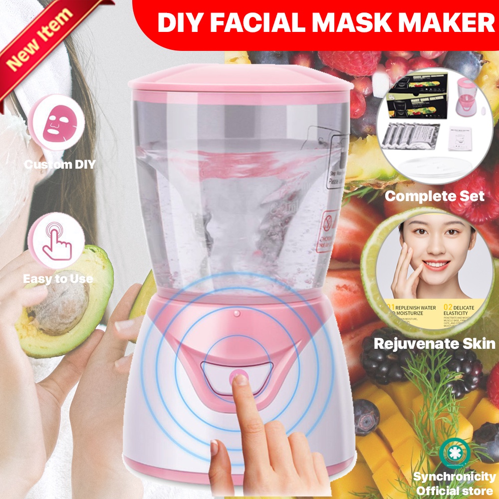 Face Mask Maker Fruit | DIY Collagen Facial Mask Machine Touch Screen ...