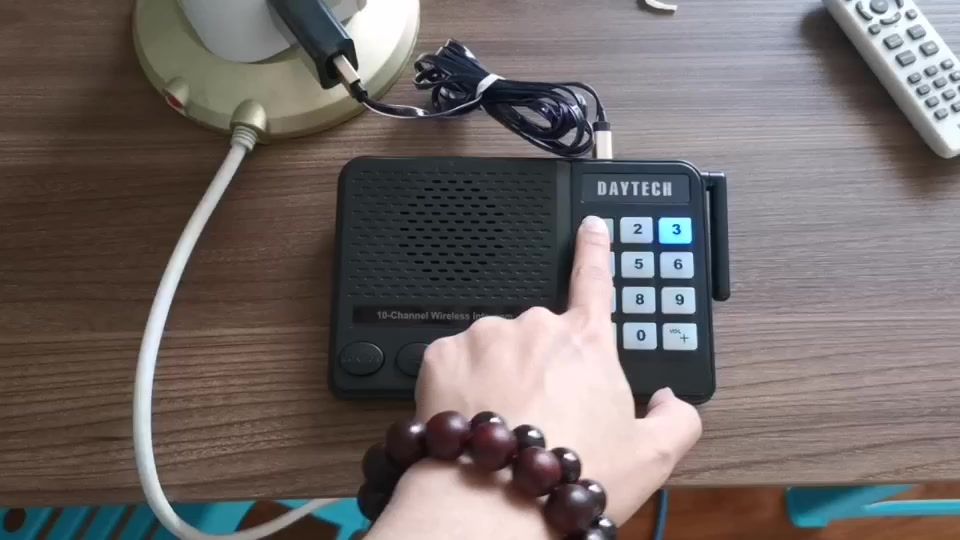 Daytech Wireless Intercom Radio Walkie-Talkie For Home With Speaker Multi-Channel Office System ...