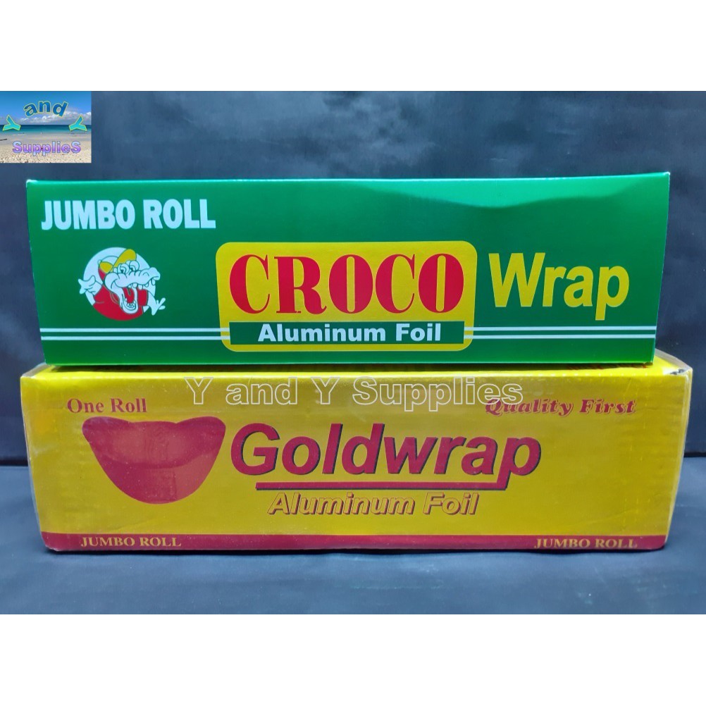 Aluminum Foil CROCO!!! Jumbo Roll, Goldwrap Brand (Trusted and Proven ...
