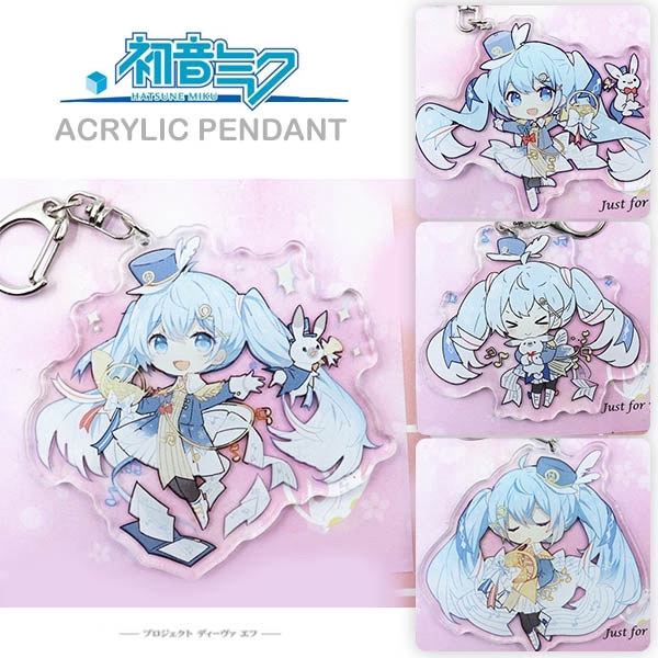 Hatsune miku Acrylic Keychain Pendant miku Merchandise Pendant ...