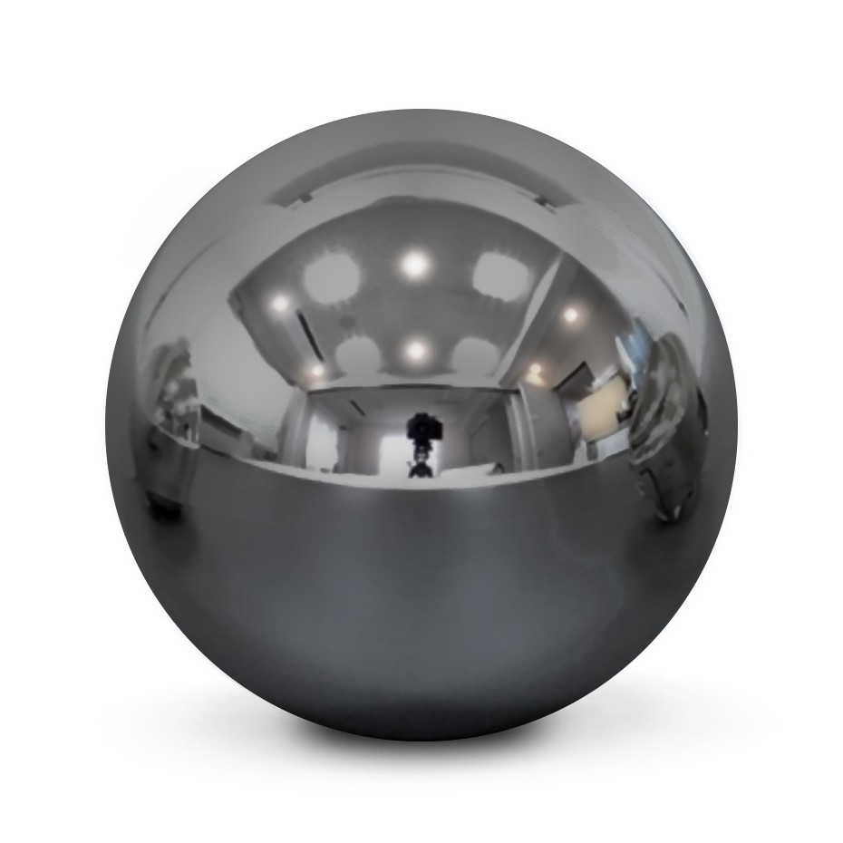 Sanwa LB-35 Metallic Ball Top / Qanba Metallic Silver Ball Top for ...