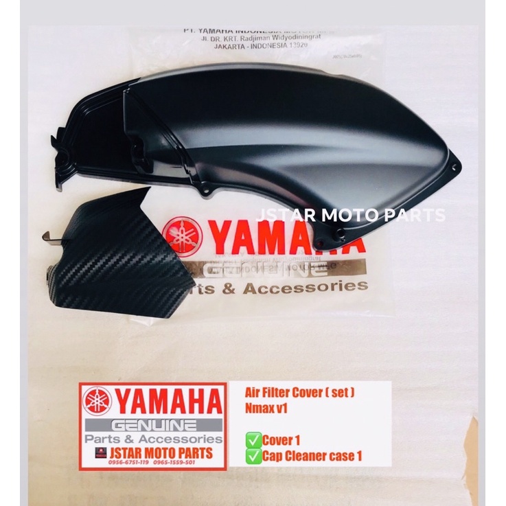 NMAX V1 AIR FILTER COVER AIR BOX / CAP CLEANER CASE 1 YAMAHA GENUINE ...